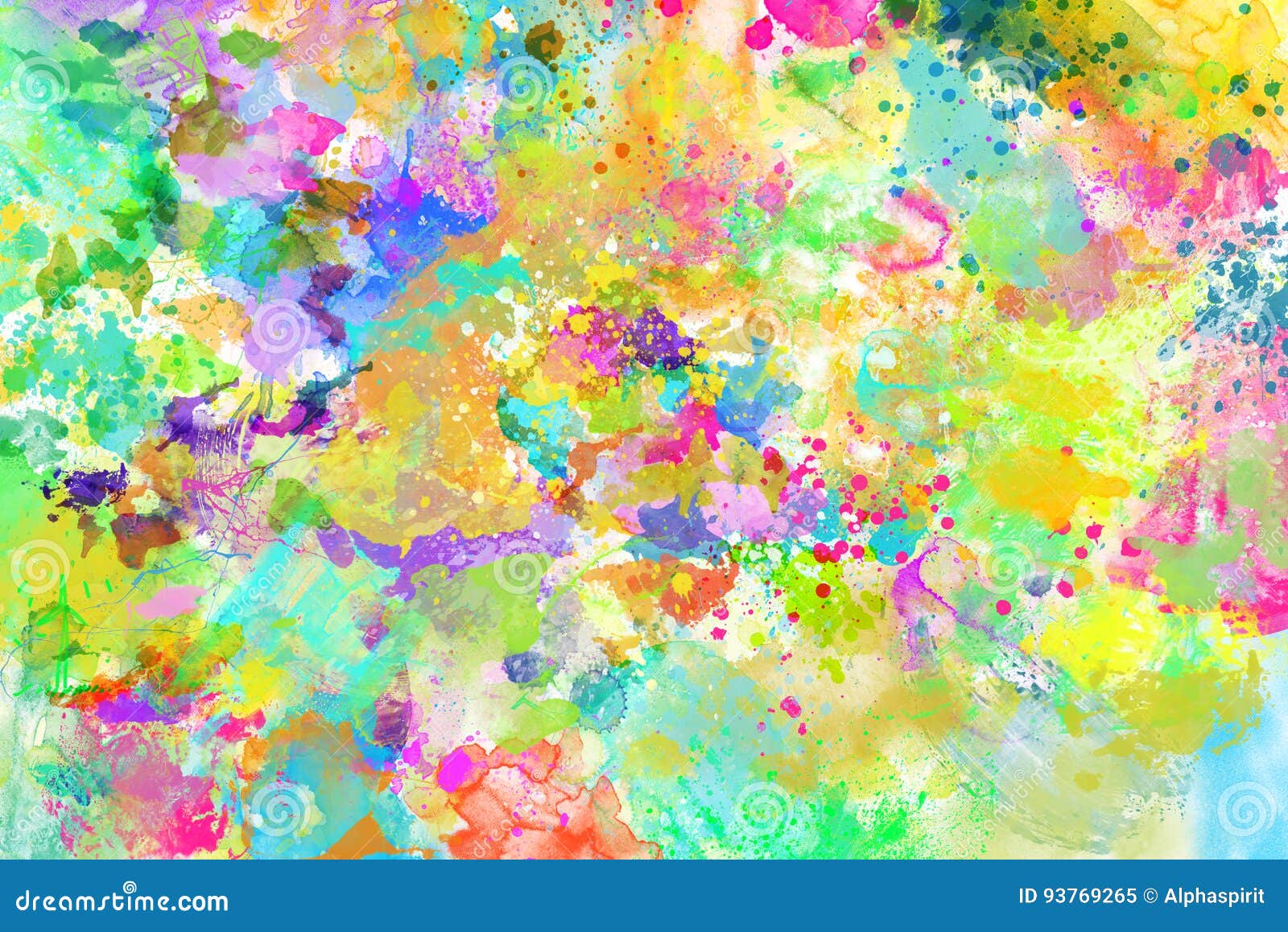 Rainbow liquid colors stock image. Image of painter, create - 93769265