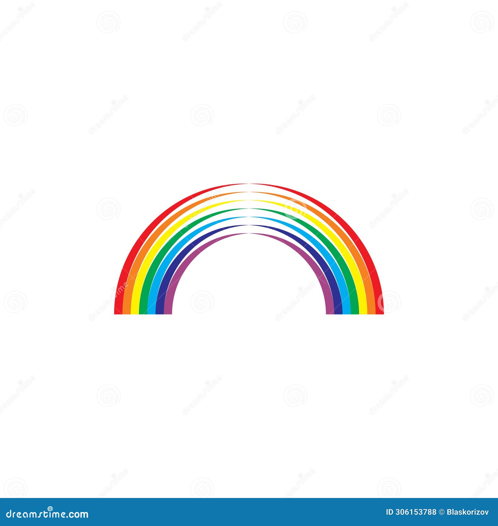 Rainbow Logo Vector Icon Design Element Stock Vector - Illustration of ...