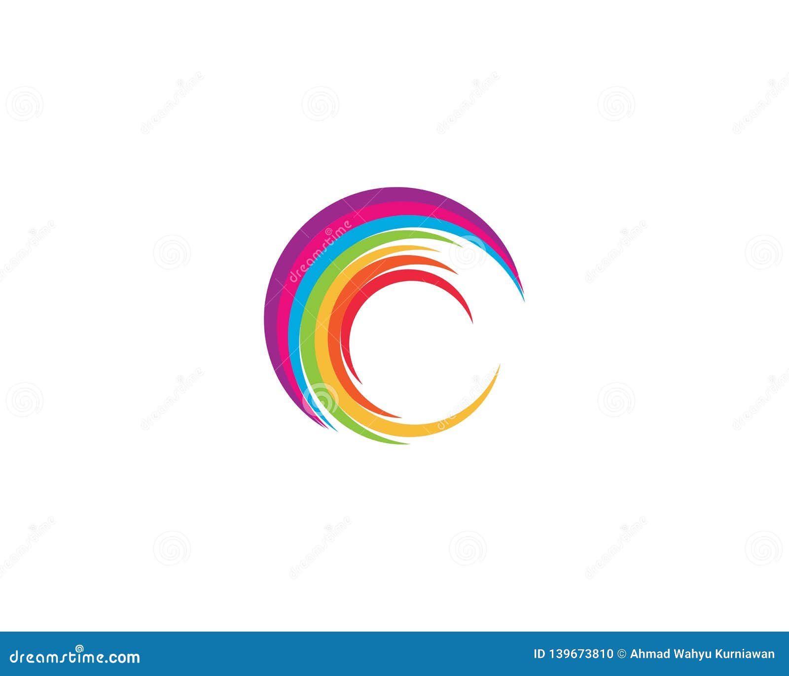 Rainbow Vector Logo