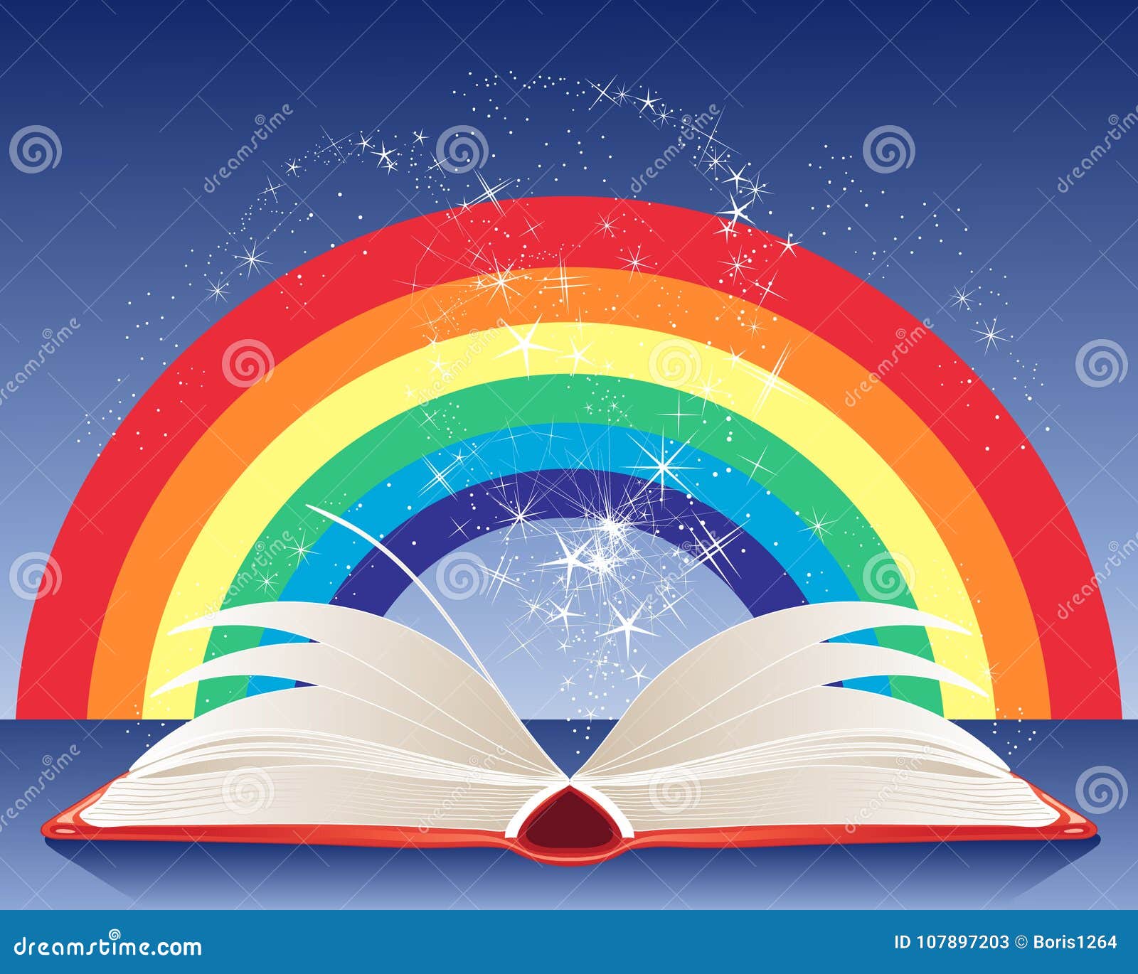 Wizard Rainbow Magic Sparkles Stock Illustrations – 32 Wizard Rainbow ...