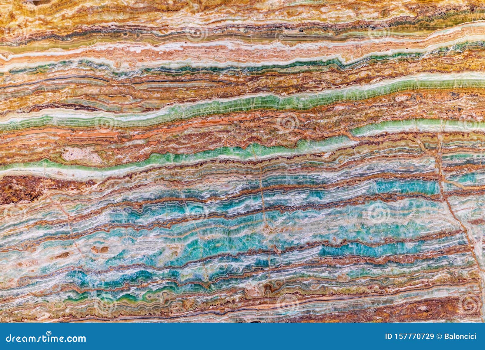 Rainbow Marble stock image. Image of rock, layers, texture - 157770729