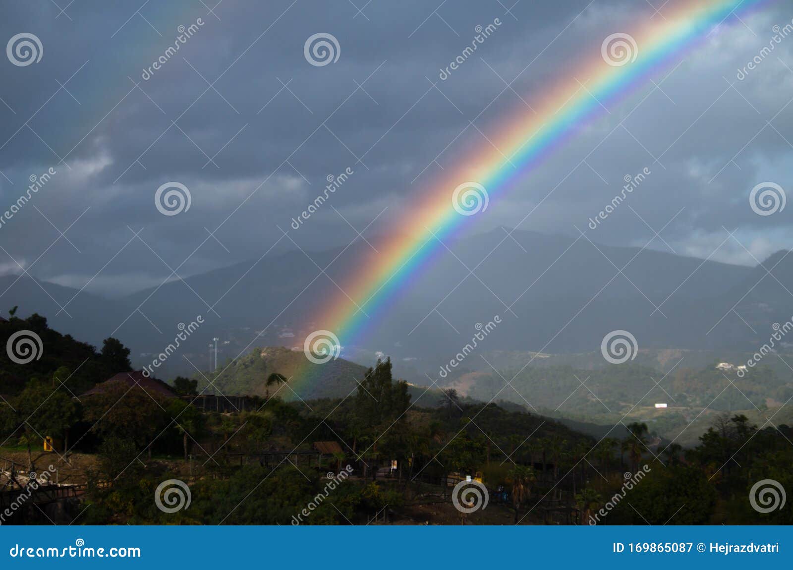 A Rainbow Is A Meteorological Phenomenon That Is Caused By Reflection ...
