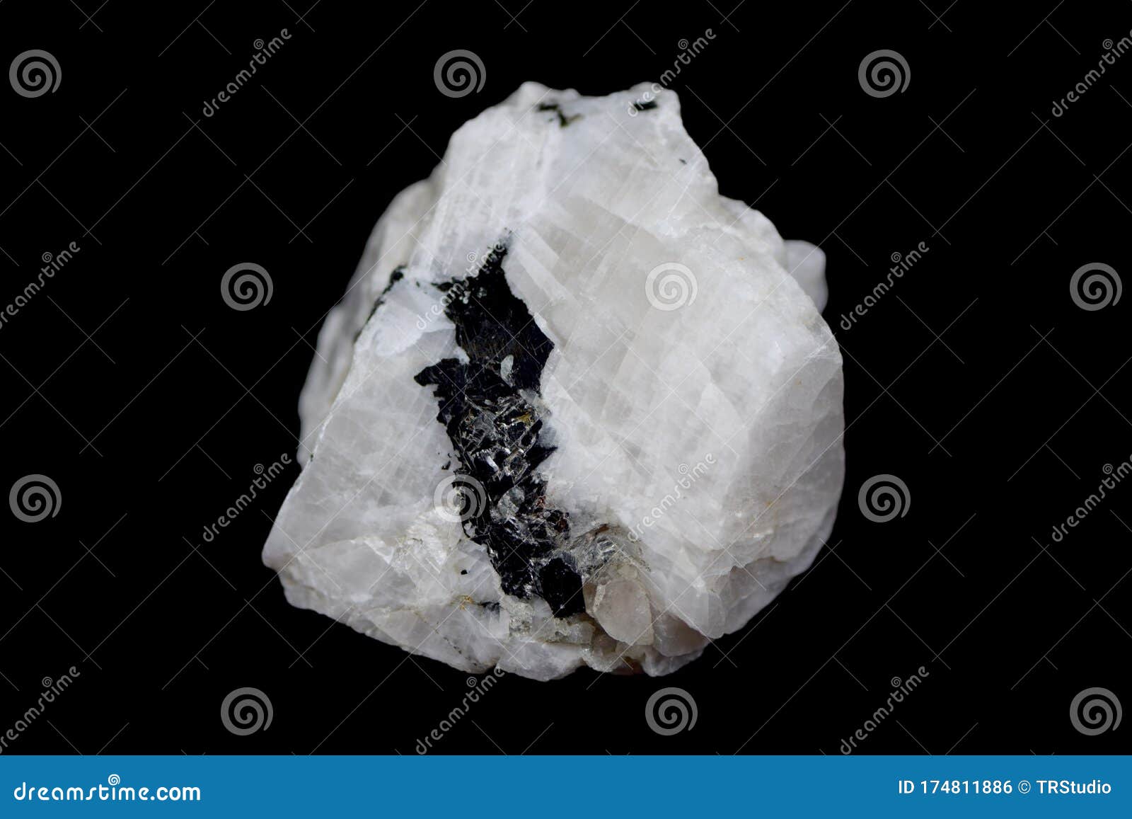 Rainbow Moonstone stock photo. Image of natural, isolated - 174811886