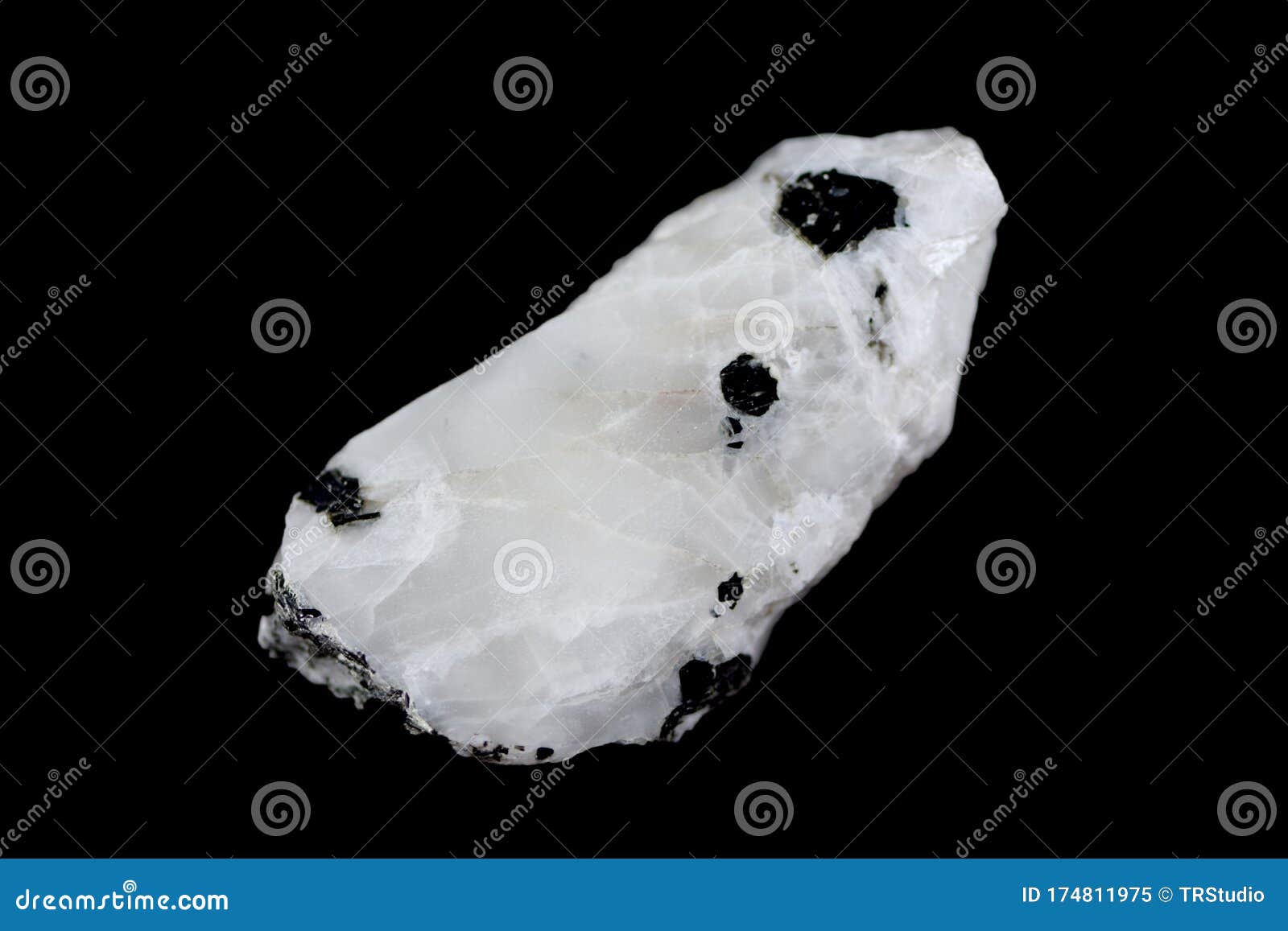 Rainbow Moonstone stock image. Image of crystal, stone - 174811975