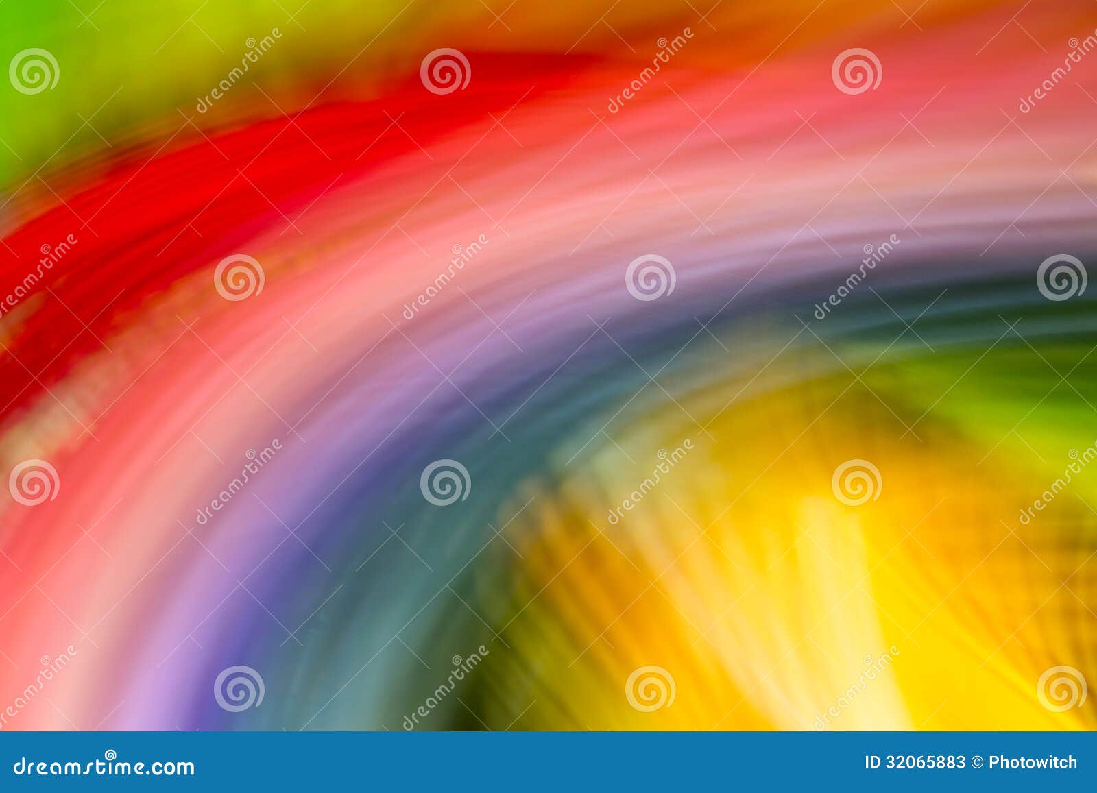 Rainbow in motion stock image. Image of curves, effect - 32065883