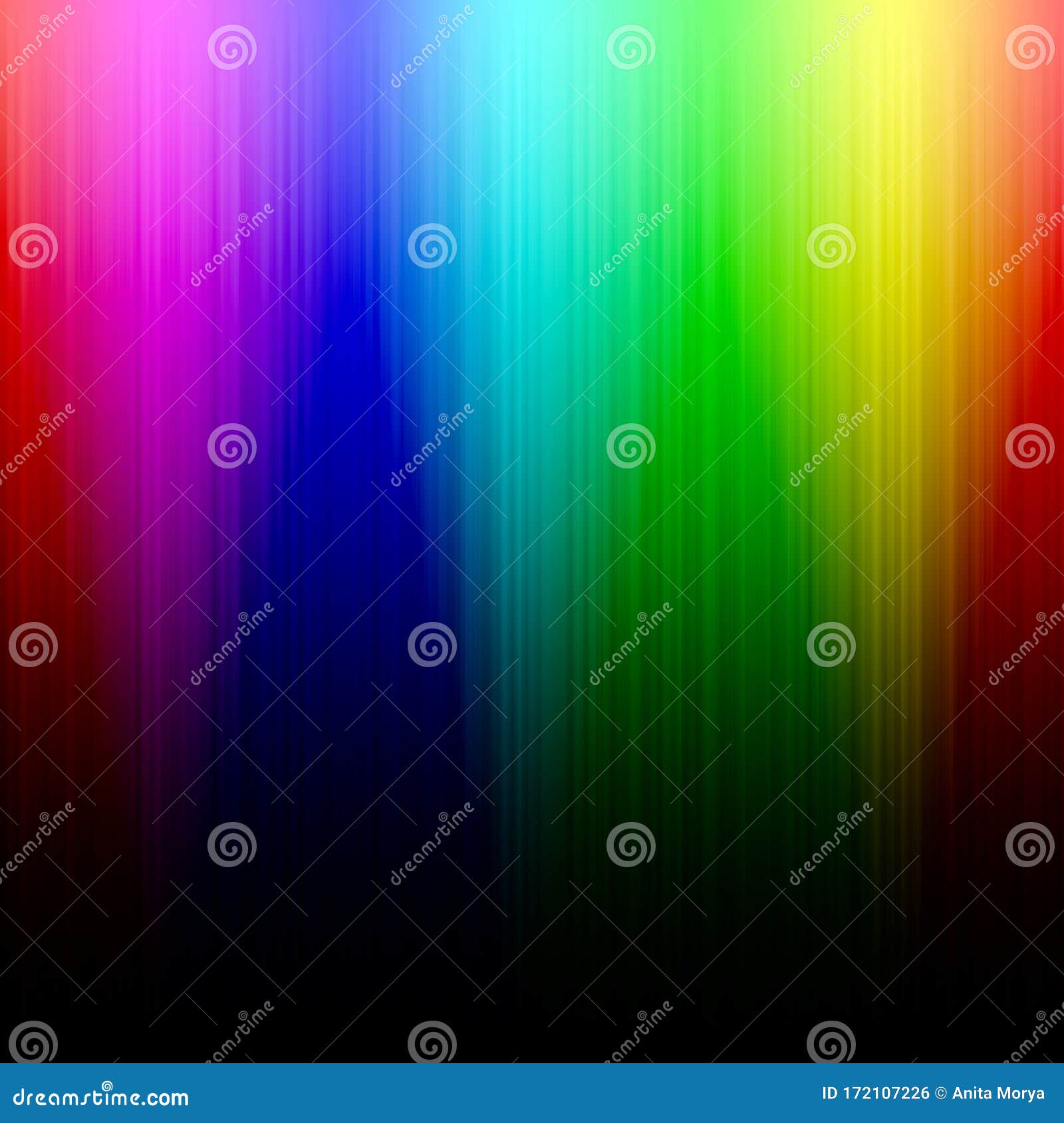 Rainbow Multi Colored Gradient Vertical Sound Background Stock Image ...
