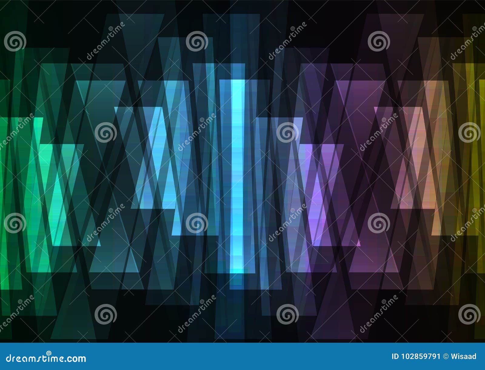 Rainbow Multicolor Bar Reverse Abstract Background Stock Vector ...