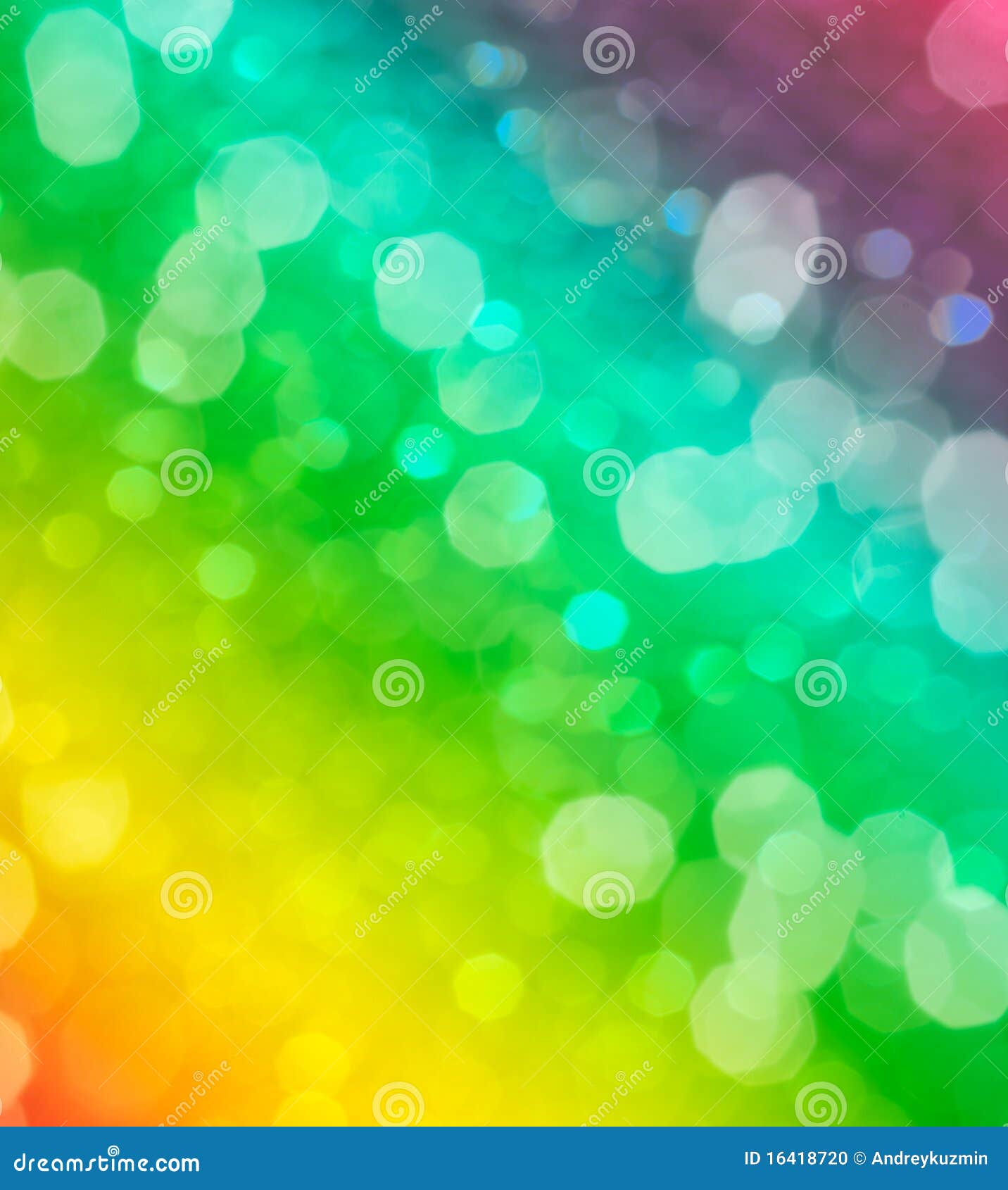 Rainbow Multicolor Blurred Background or Bokeh Stock Photo - Image of ...