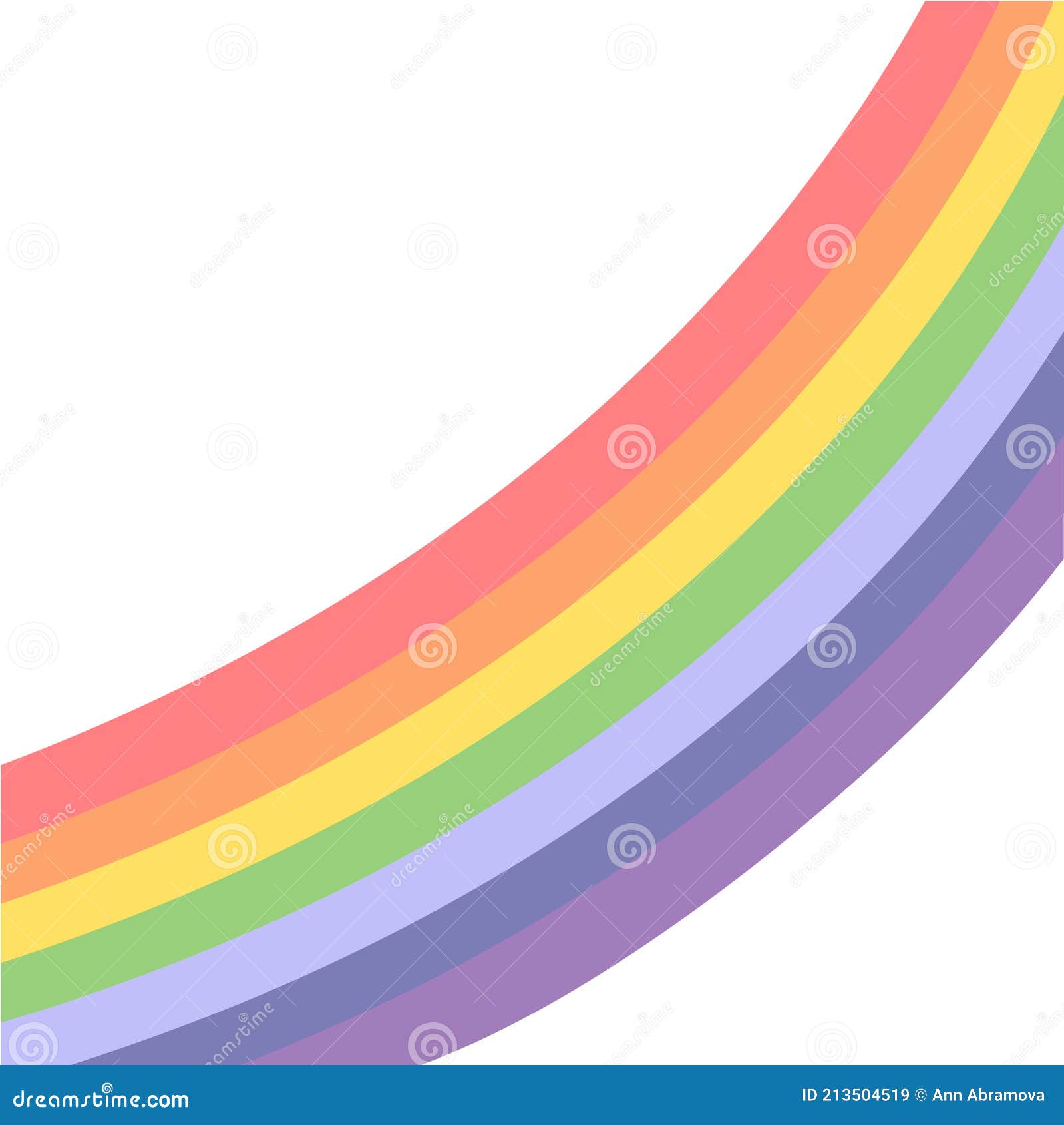 Rainbow. Multicolored Background. Vector Illustration Stock Vector ...