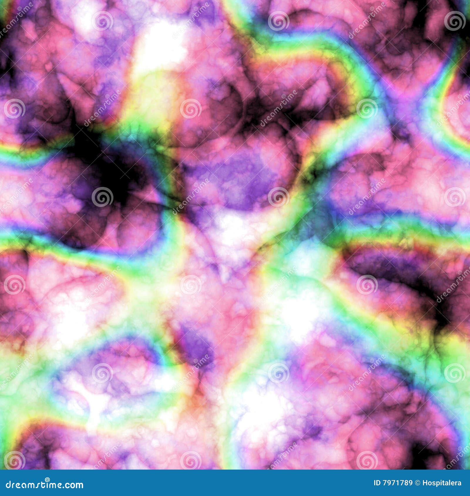 The Rainbow Nebula: A Colorful Explosion In Space Royalty-Free Stock ...