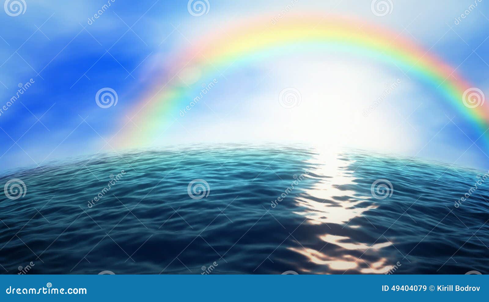 Rainbow ocean stock video. Video of romance, dreams, environment - 49404079