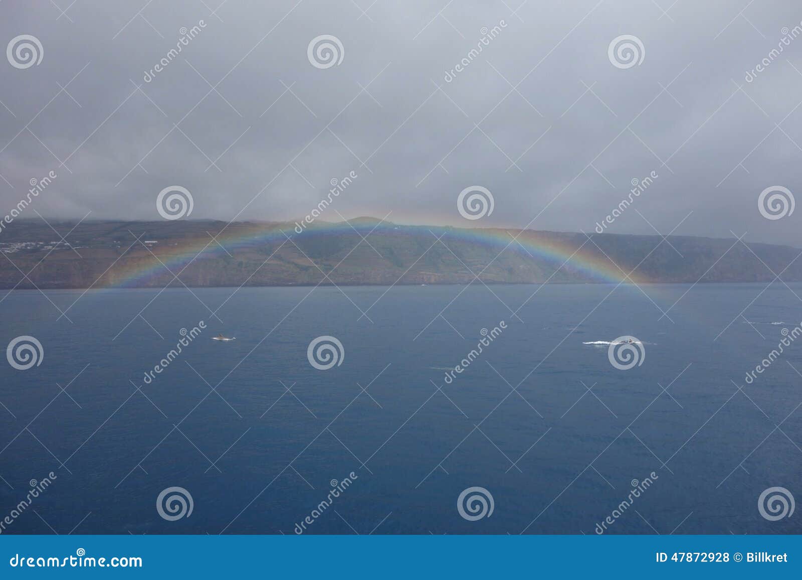 Rainbow stock photo. Image of form, sunlight, meteorological - 47872928