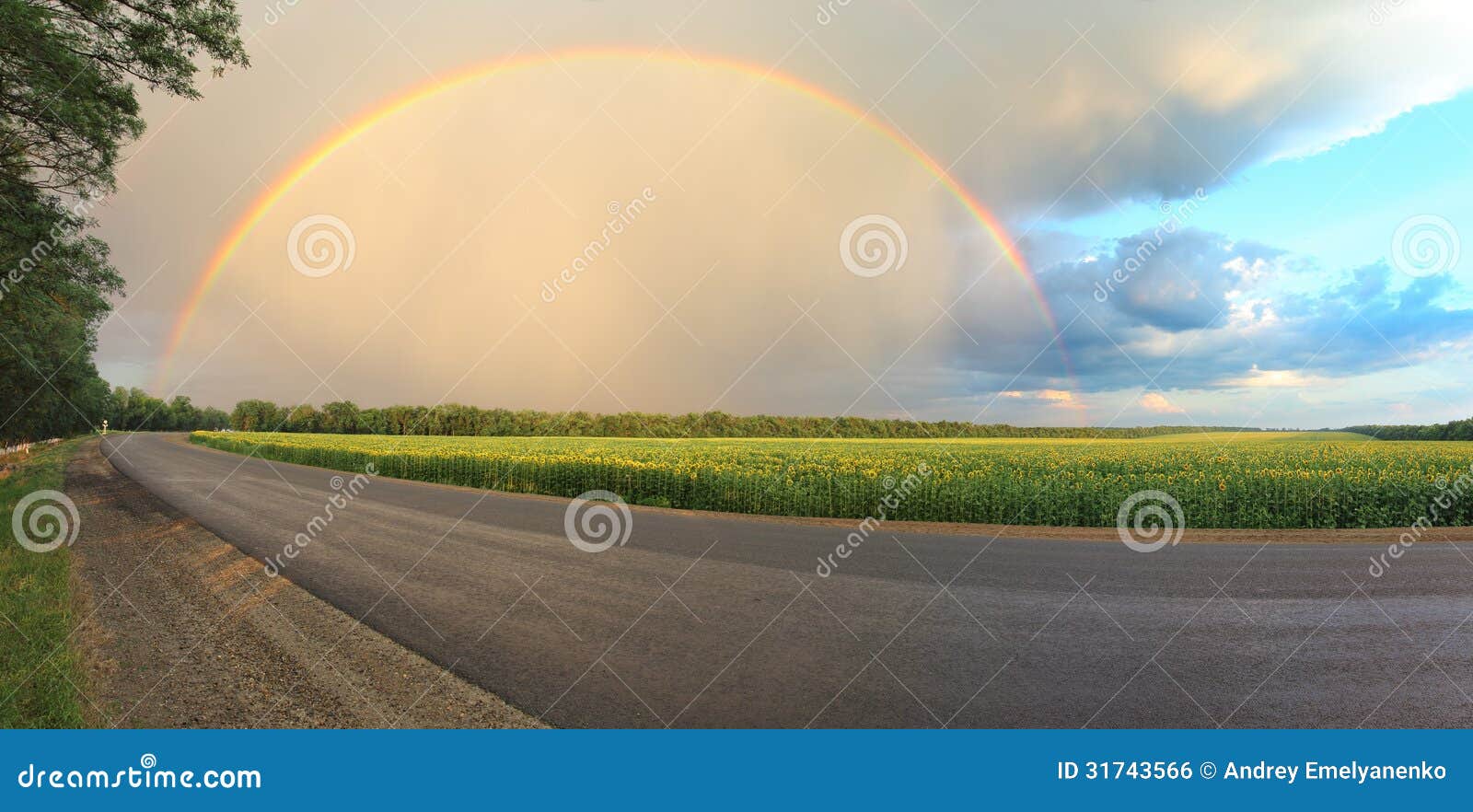Rainbow Over Cataratas Del Iguazu Waterfall, Brazil Stock Photography ...