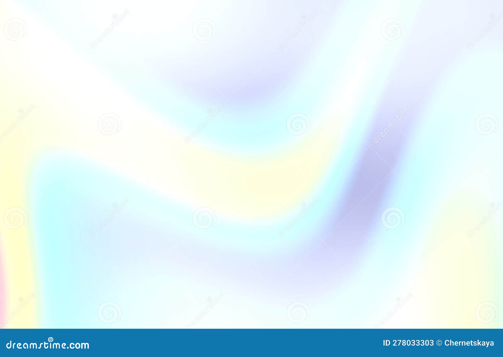 Rainbow Pastel Colors on White Background. Light Refraction Effect ...