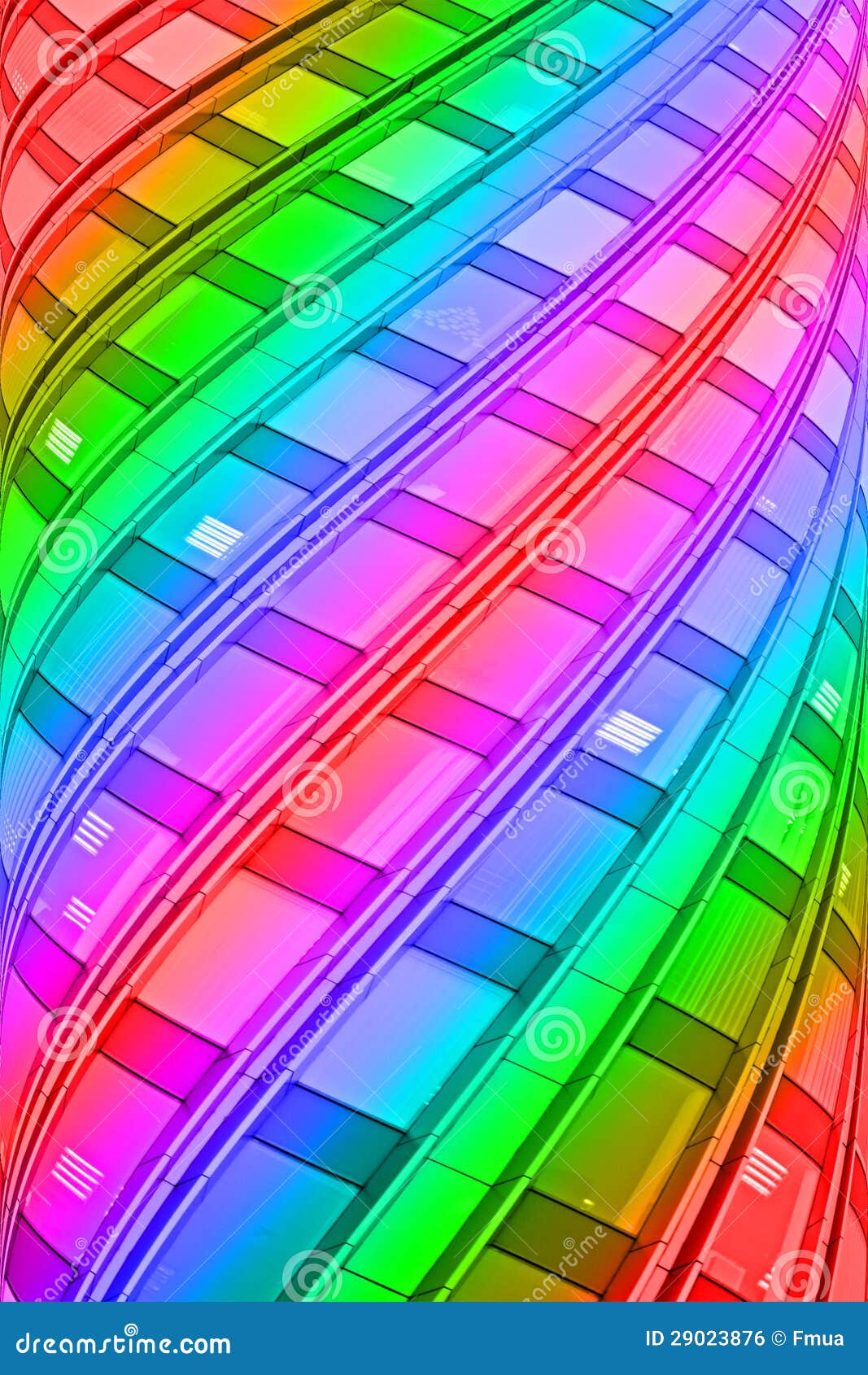 Rainbow Pilone, Modern Interior, Stock Photo - Image of building, heap ...