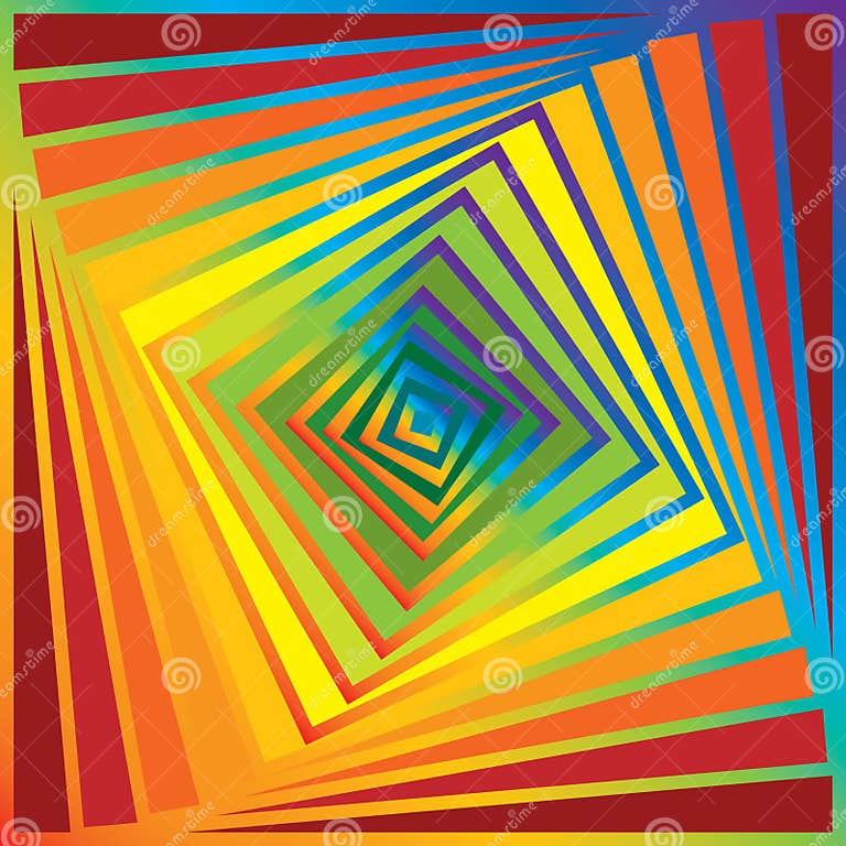 Rainbow pyramid stock vector. Illustration of geometry - 3212168