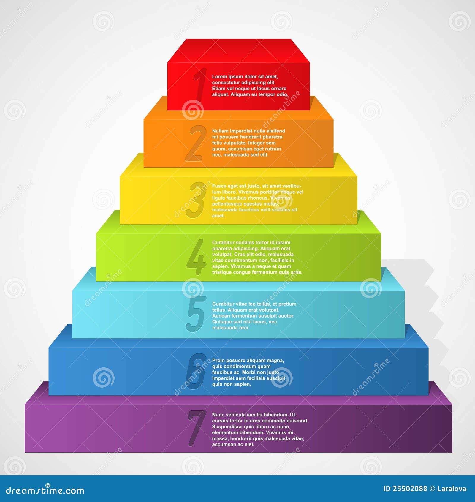 3D Pyramid Cartoon Vector | CartoonDealer.com #9590471