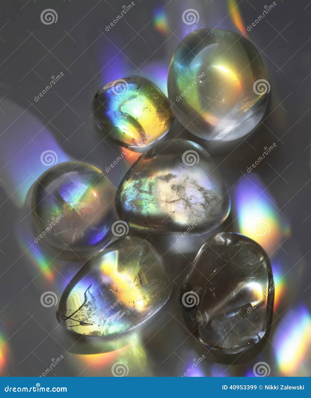 Rainbow Quartz Crystals stock image. Image of cosmic - 40953399