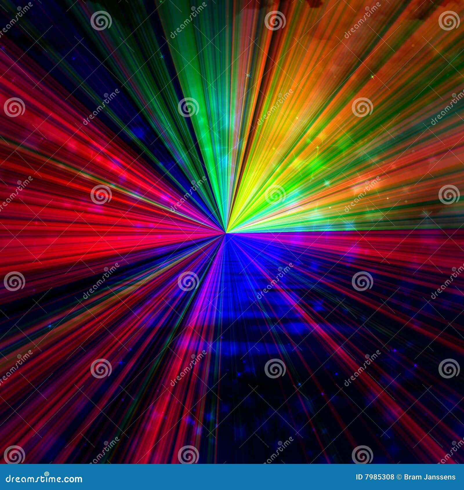 Rainbow rays stock illustration. Illustration of shine - 7985308