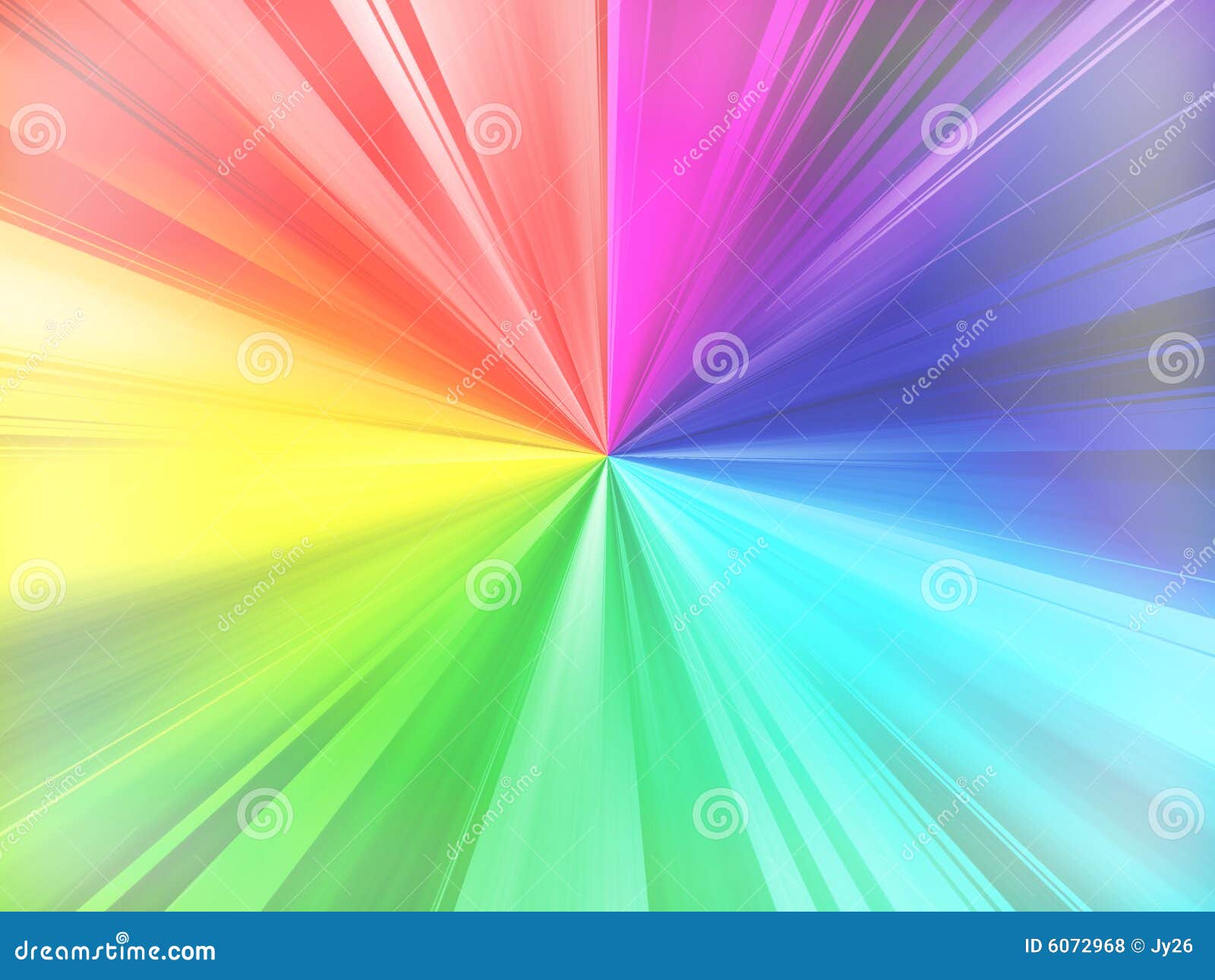 Rainbow Rays And Stars Royalty-Free Stock Photography | CartoonDealer ...