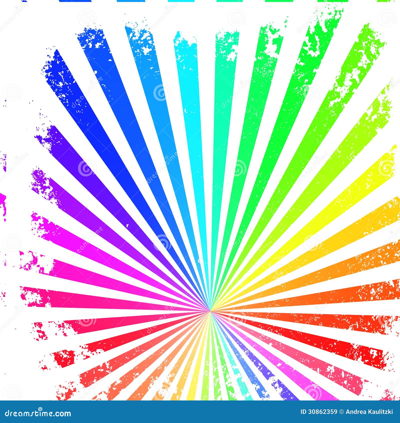 Rainbow rays stock illustration. Illustration of retro - 30862359