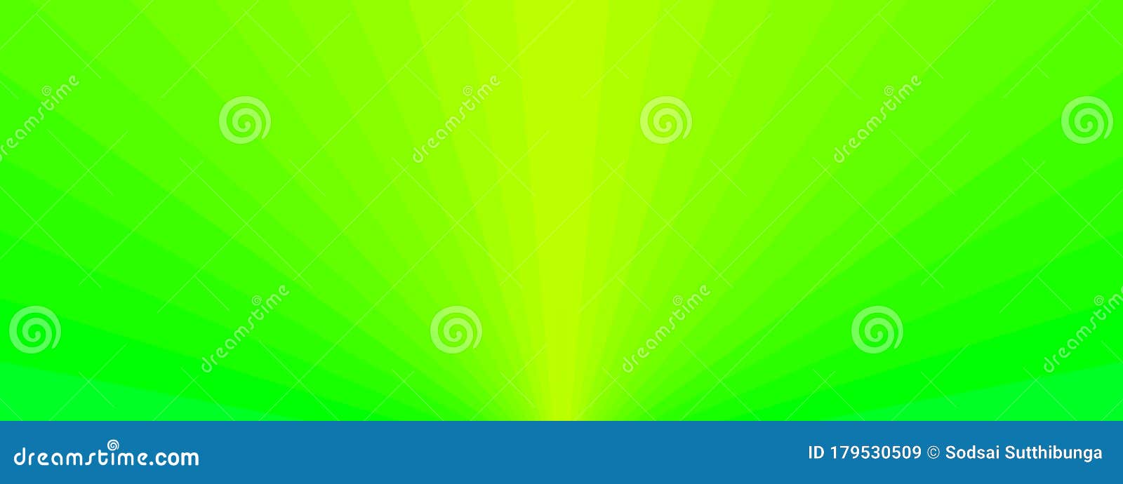 Rainbow Rays Isolated Abstract Freshy Green Colorful Background ...