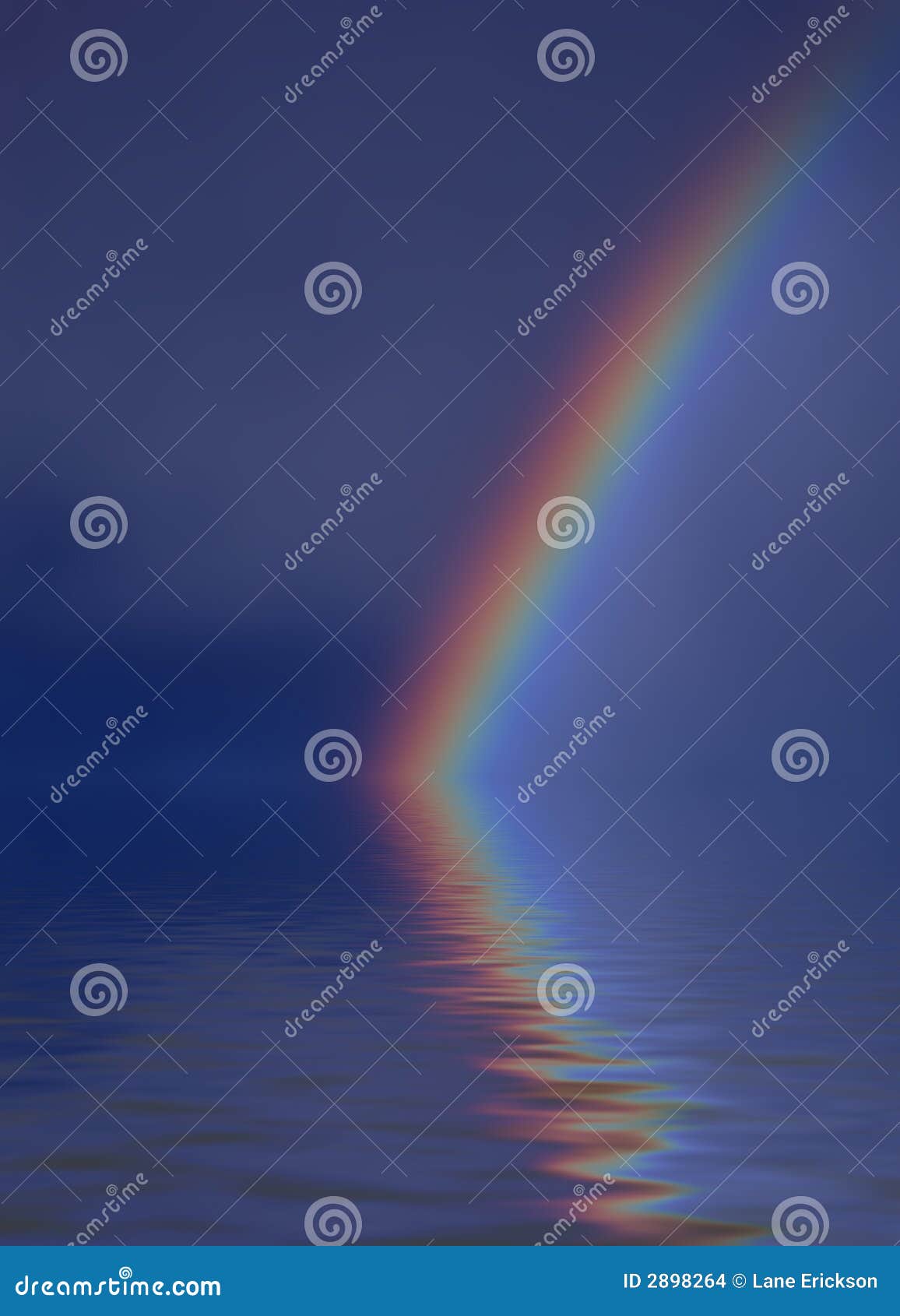 Rainbow Reflection stock photo. Image of green, rain, reflect - 2898264