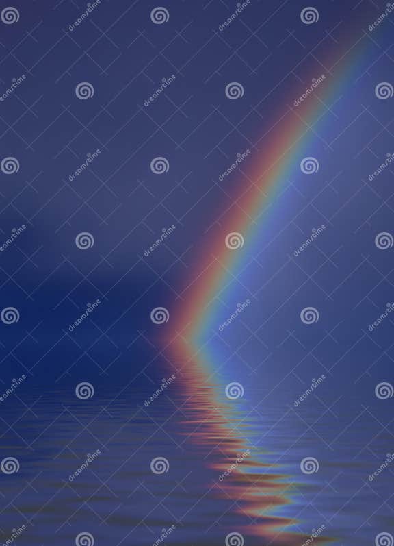 Rainbow Reflection stock photo. Image of green, rain, reflect - 2898264