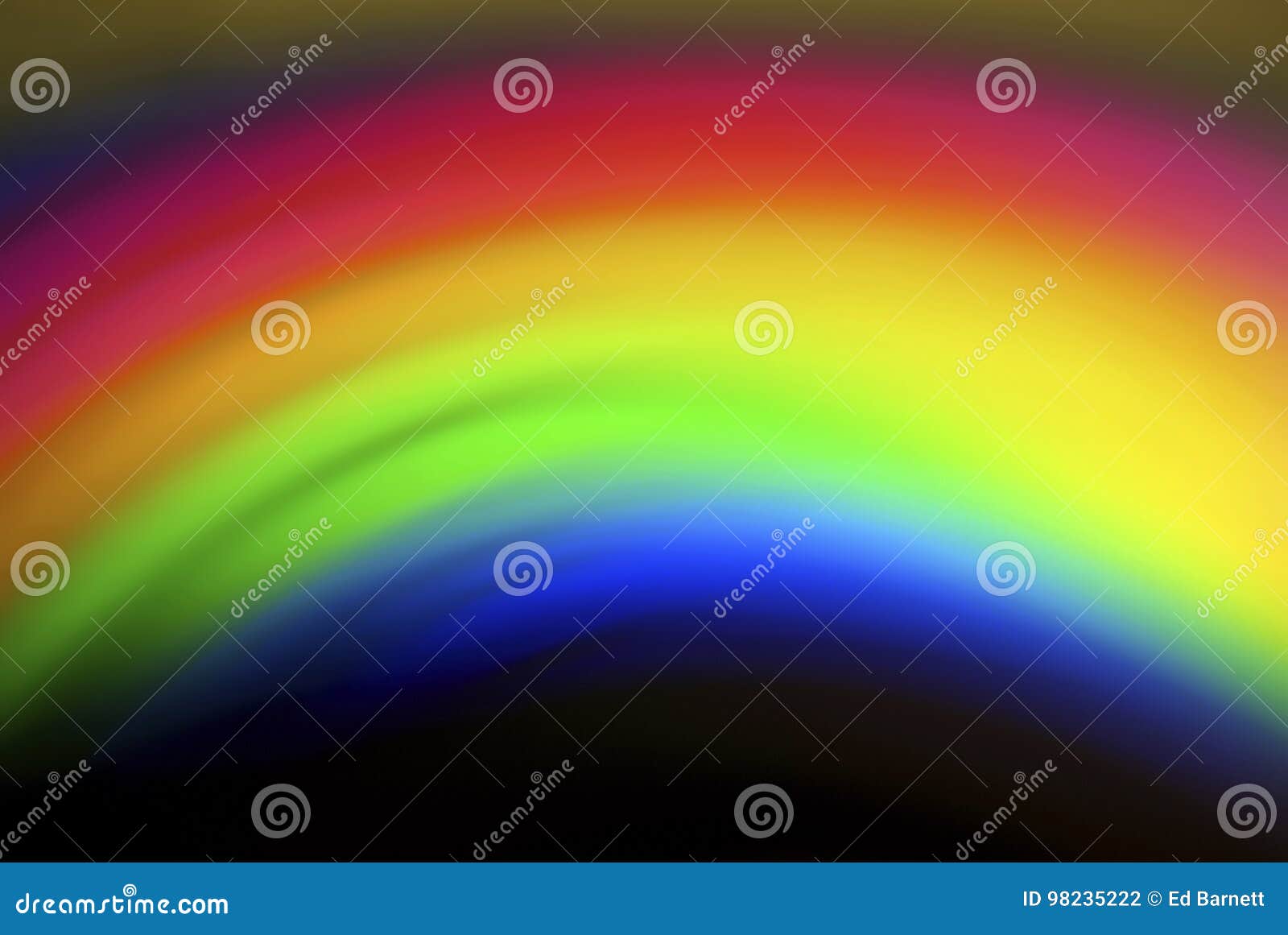 Rainbow Reflection from CDROM Stock Photo - Image of yellow, surface ...