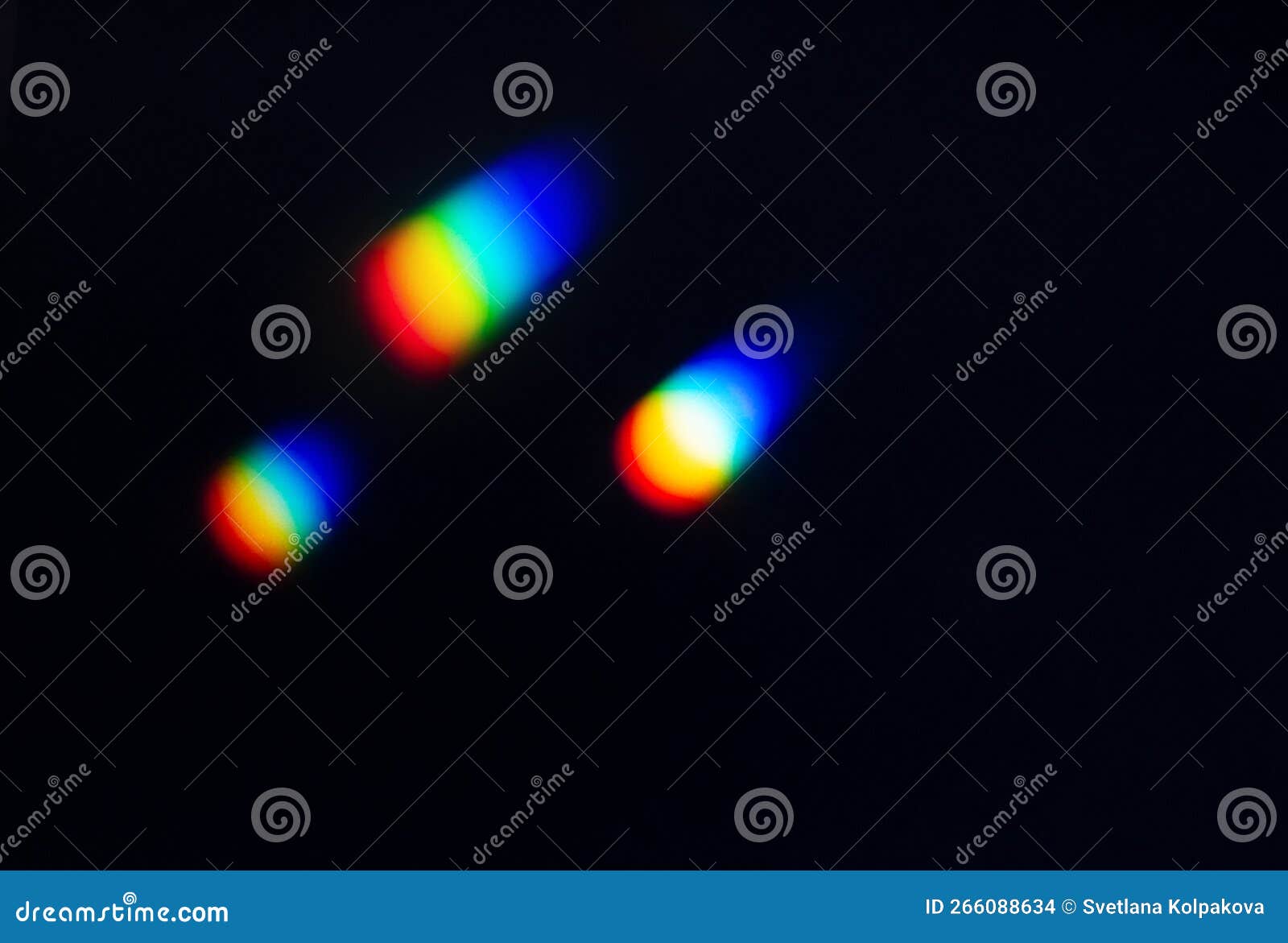 Rainbow Reflective Colorful Sunlight on Textured Surface of Wall ...