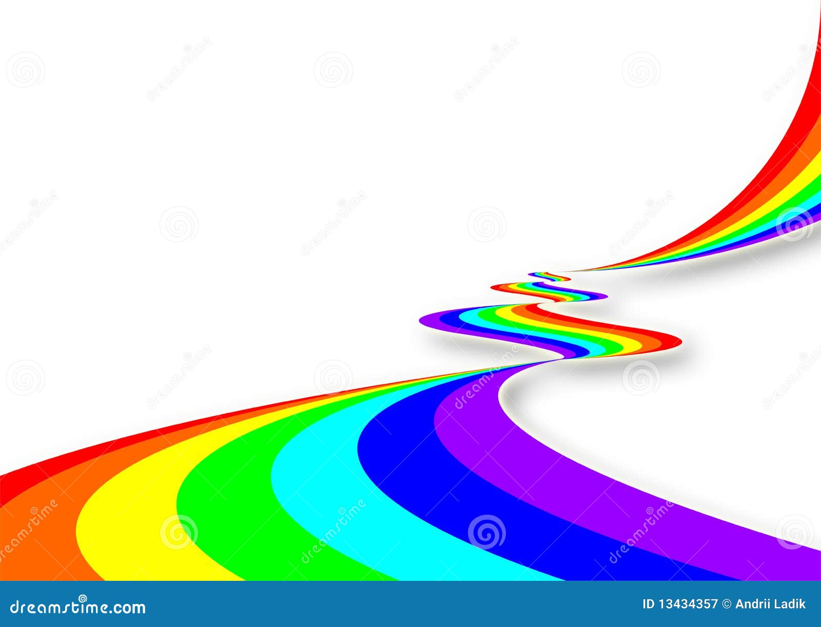 Rainbow River stock illustration. Illustration of river - 13434357
