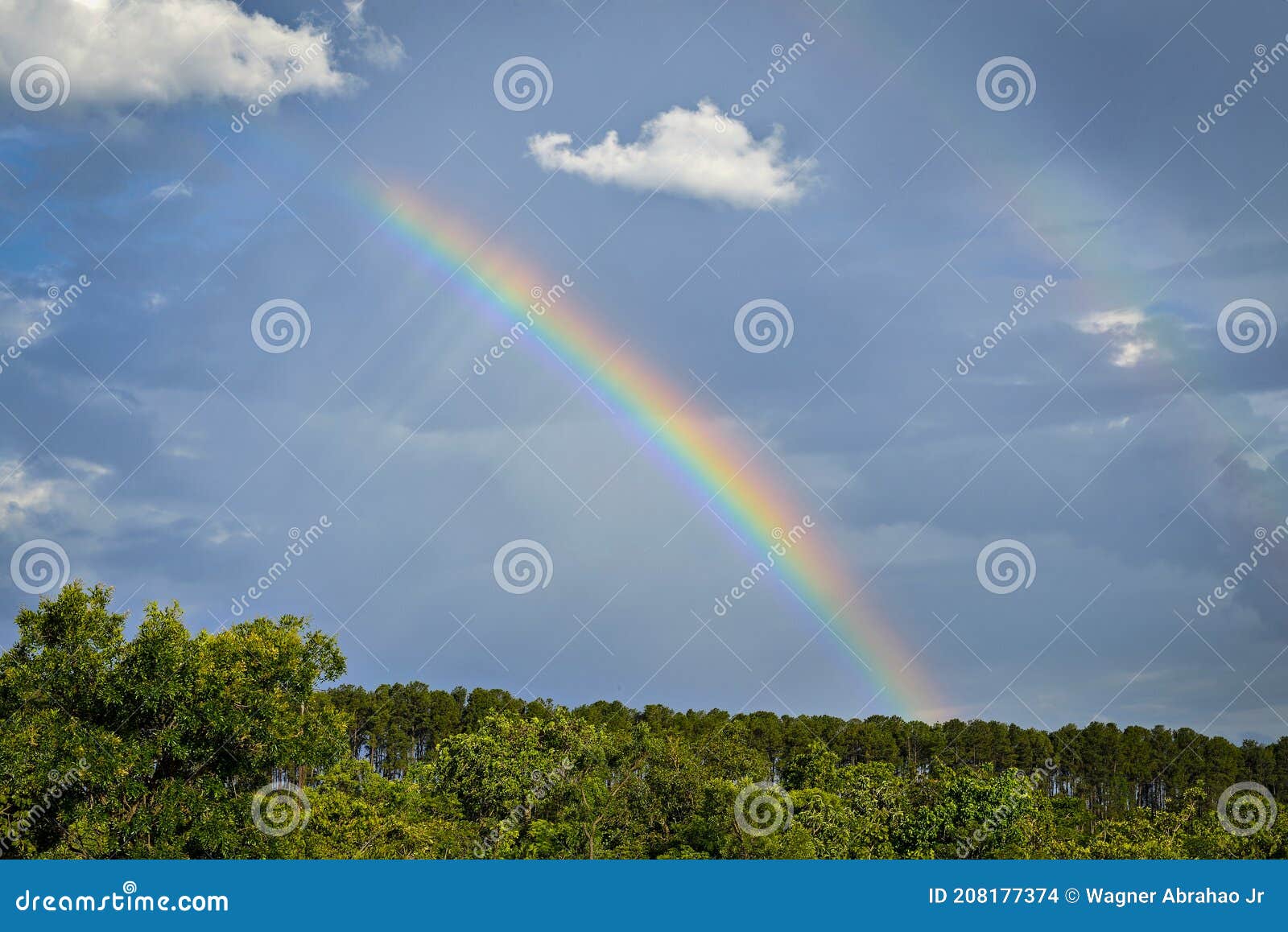 Road rainbow stock photo. Image of rainy, rainbow, areas - 208177374