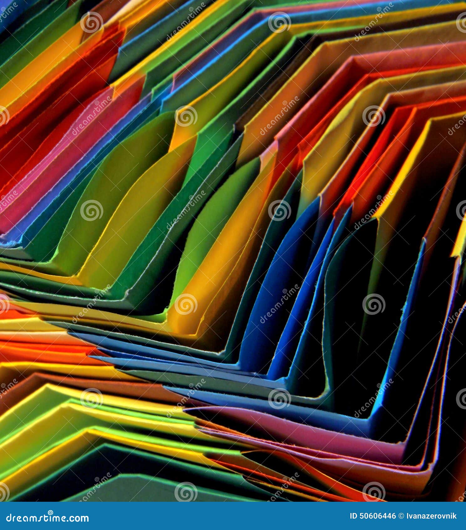 Multicolor Paper Background Stock Photo - Image of handmade, shadow ...