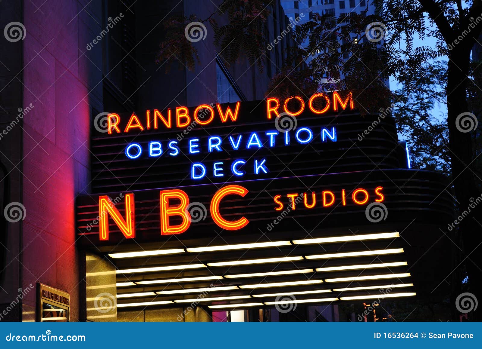 NBC Studios, Rainbow Room, Observation Deck, 30 Rockefeller Plaza, NYC ...