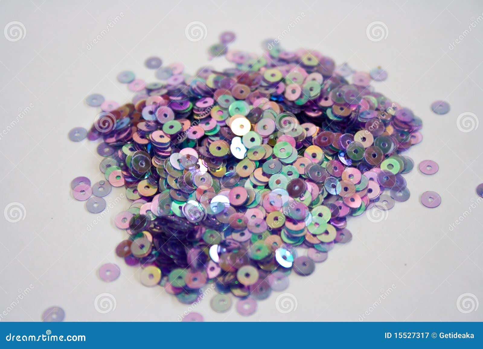 Rainbow sequins stock image. Image of hole, sewing, arts - 15527317