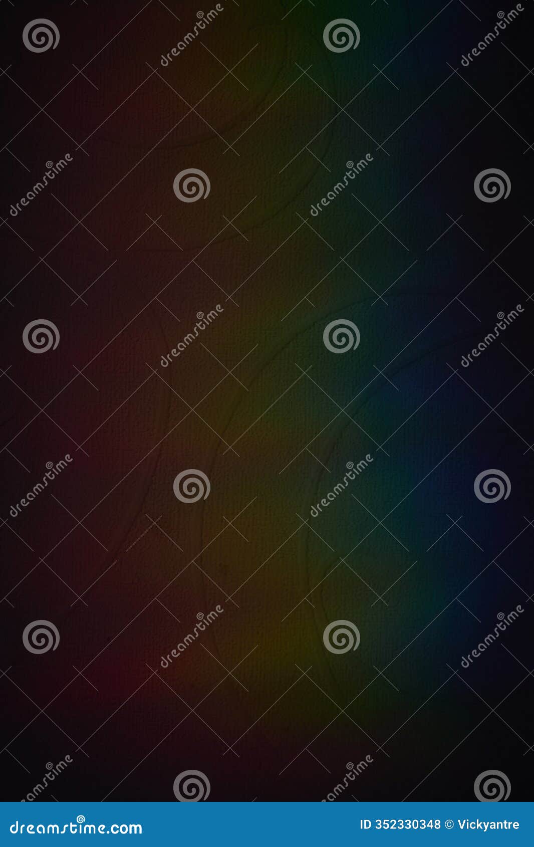 A Rainbow Shadow on the Wall of the Room Stock Illustration ...