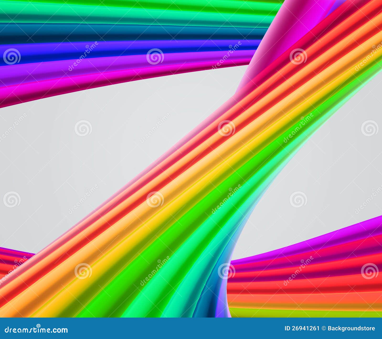 Rainbow Shapes Background stock illustration. Illustration of element ...