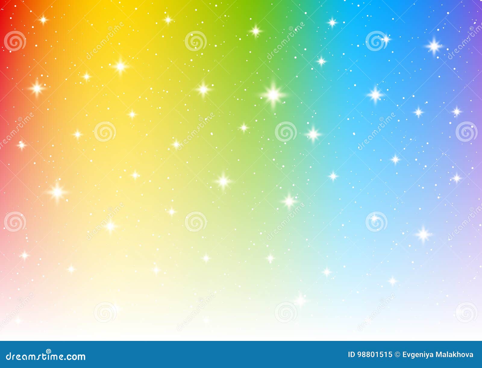 Rainbow Shiny Gradient Design Element On Transparent Background Vector ...