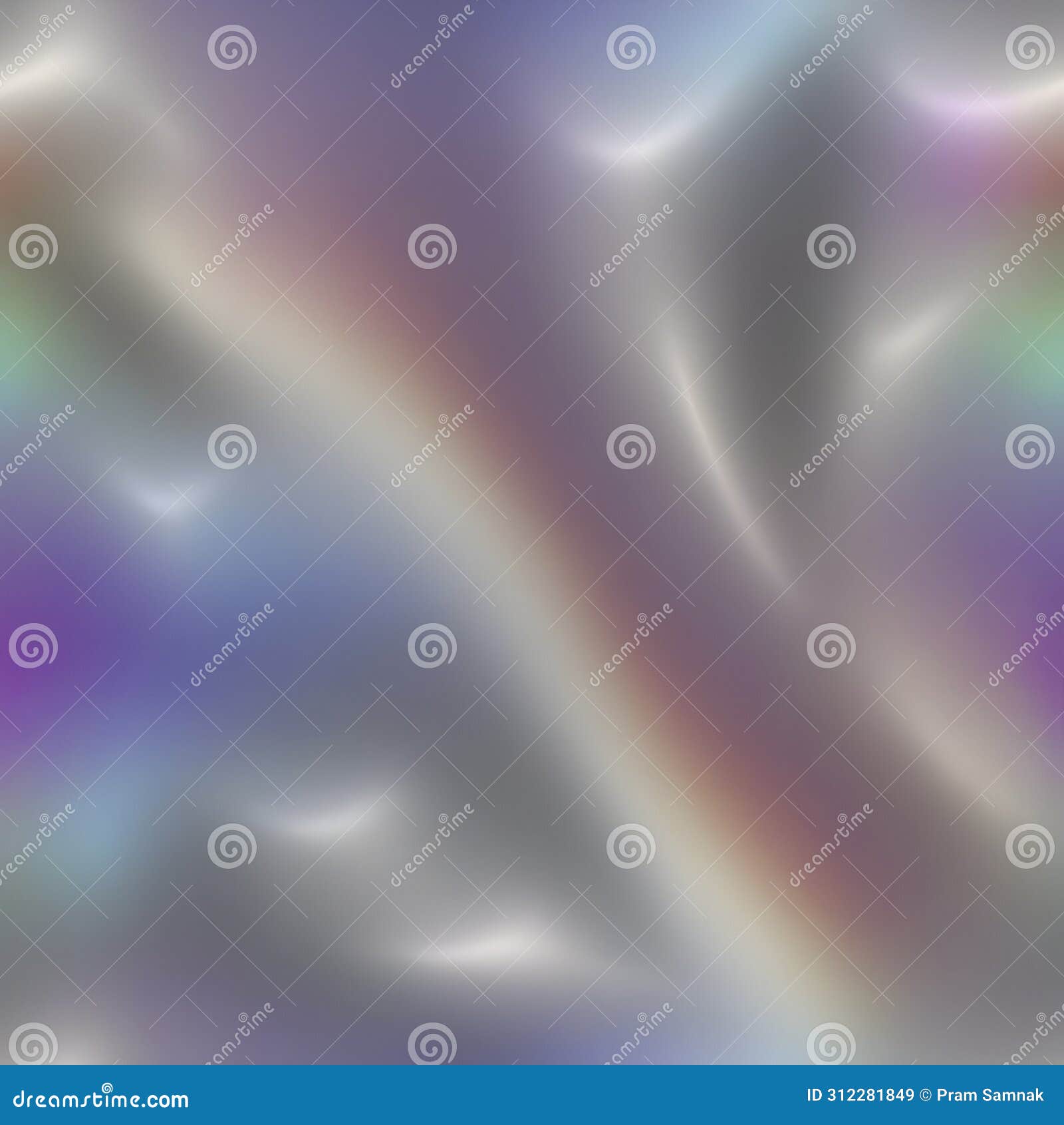Rainbow and Silver Gradient with Smooth Color Transitions. AI-Generated ...