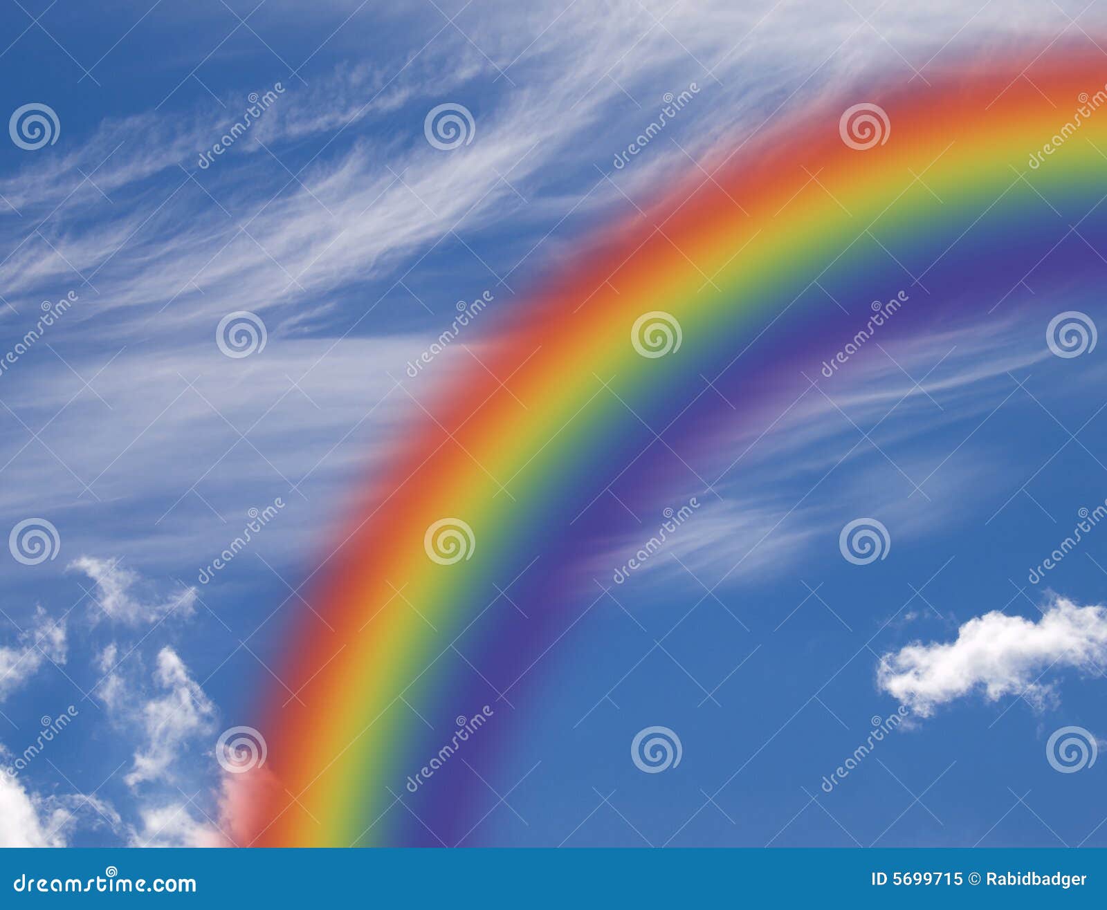 Rainbow sky 1 stock image. Image of reflect, cloud, color - 5699715