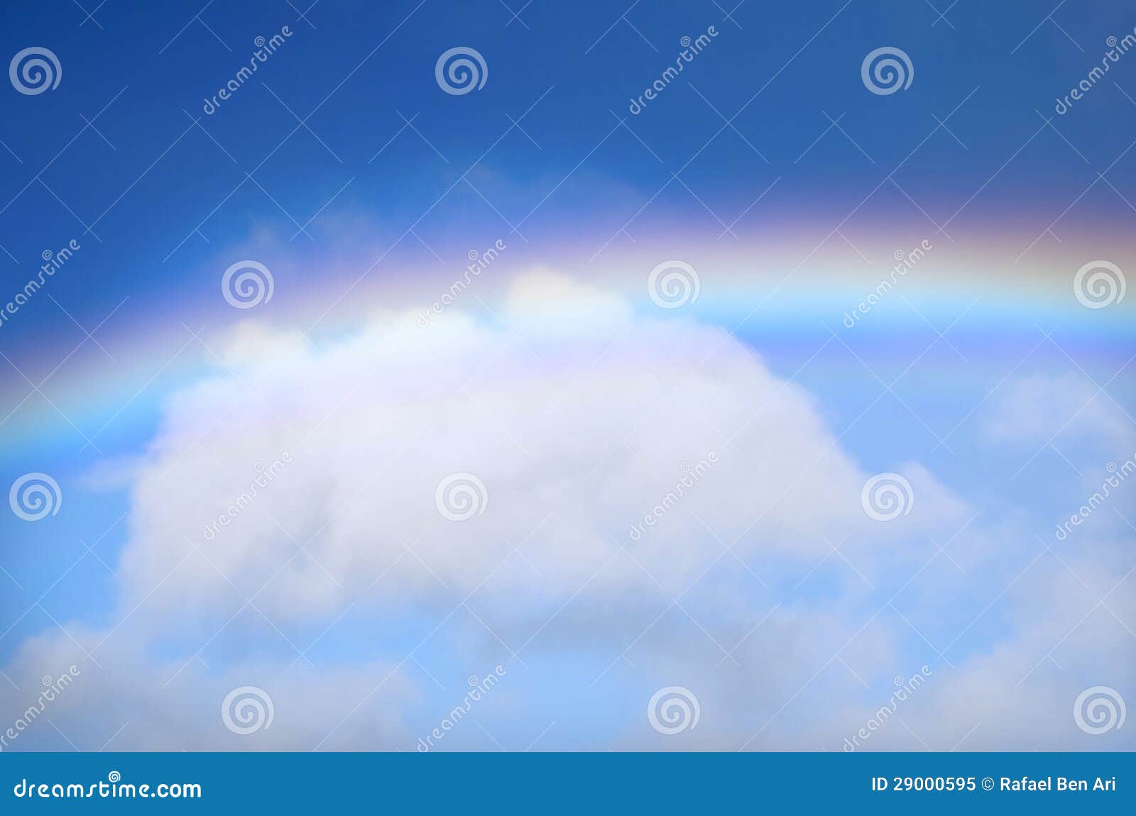 Rainbow in the sky stock image. Image of splash, scene - 29000595