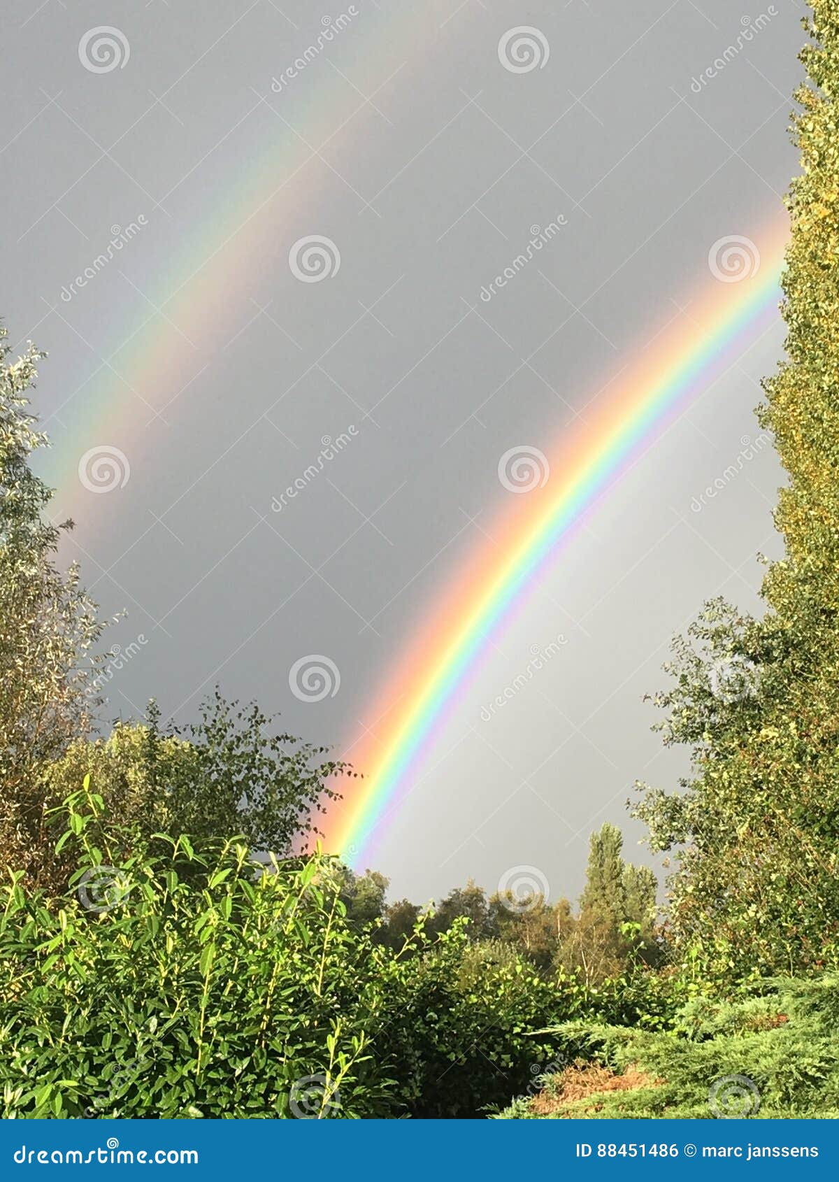 Rainbow stock photo. Image of color, beautiful, rain - 88451486