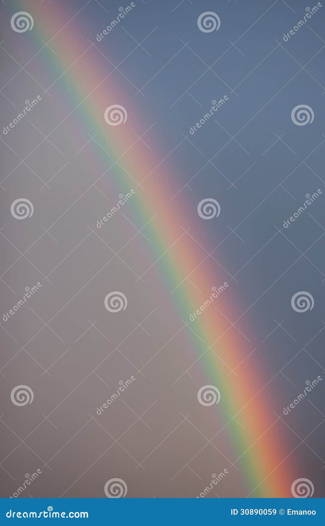Rainbow in sky stock image. Image of environment, overcast - 30890059