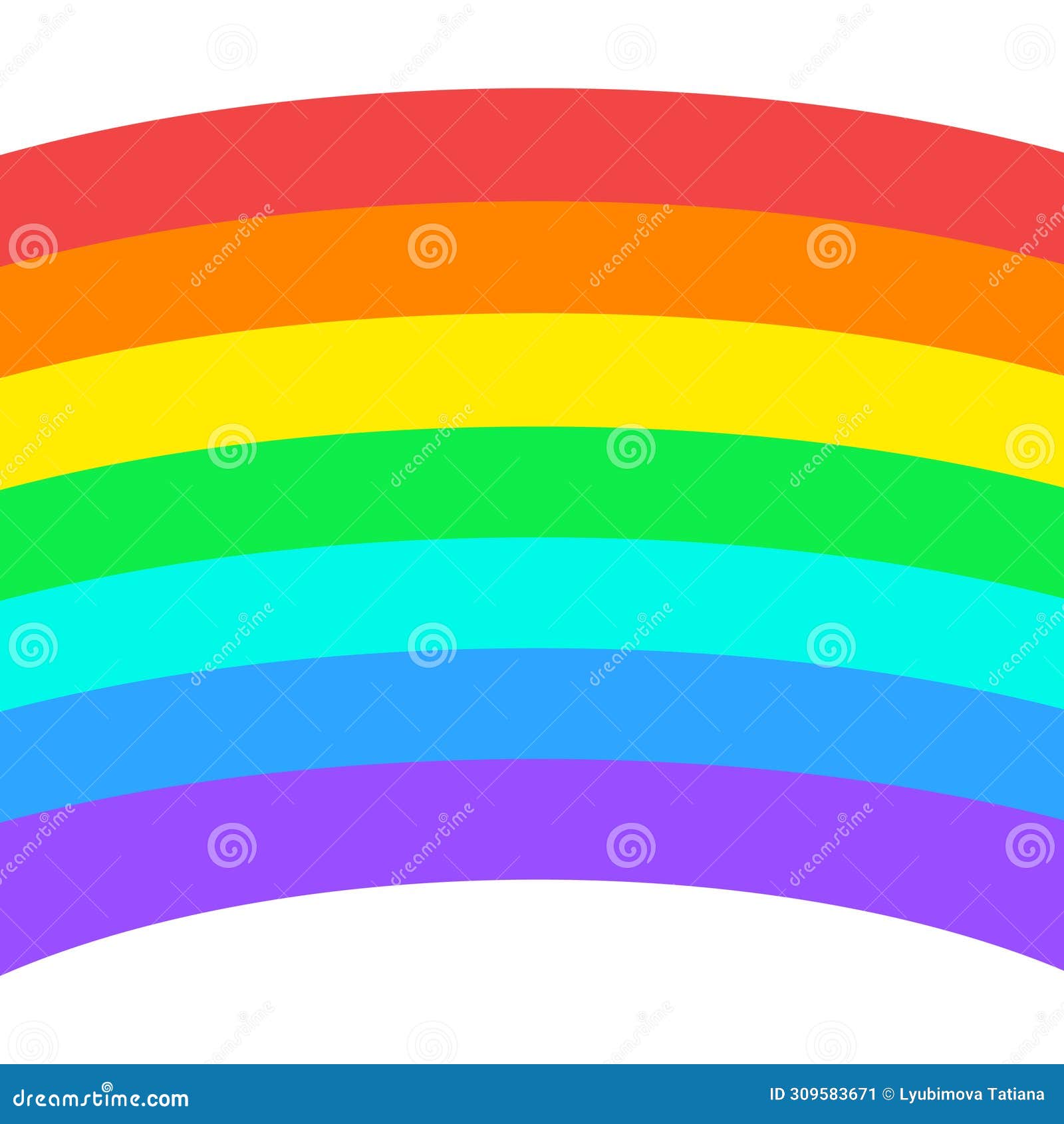 Rainbow Spectrum Background, Colorful Vector Illustration, Backdrop for ...