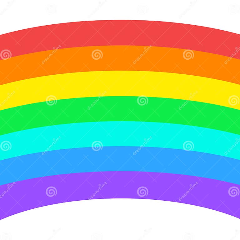 Rainbow Spectrum Background, Colorful Vector Illustration, Backdrop for ...