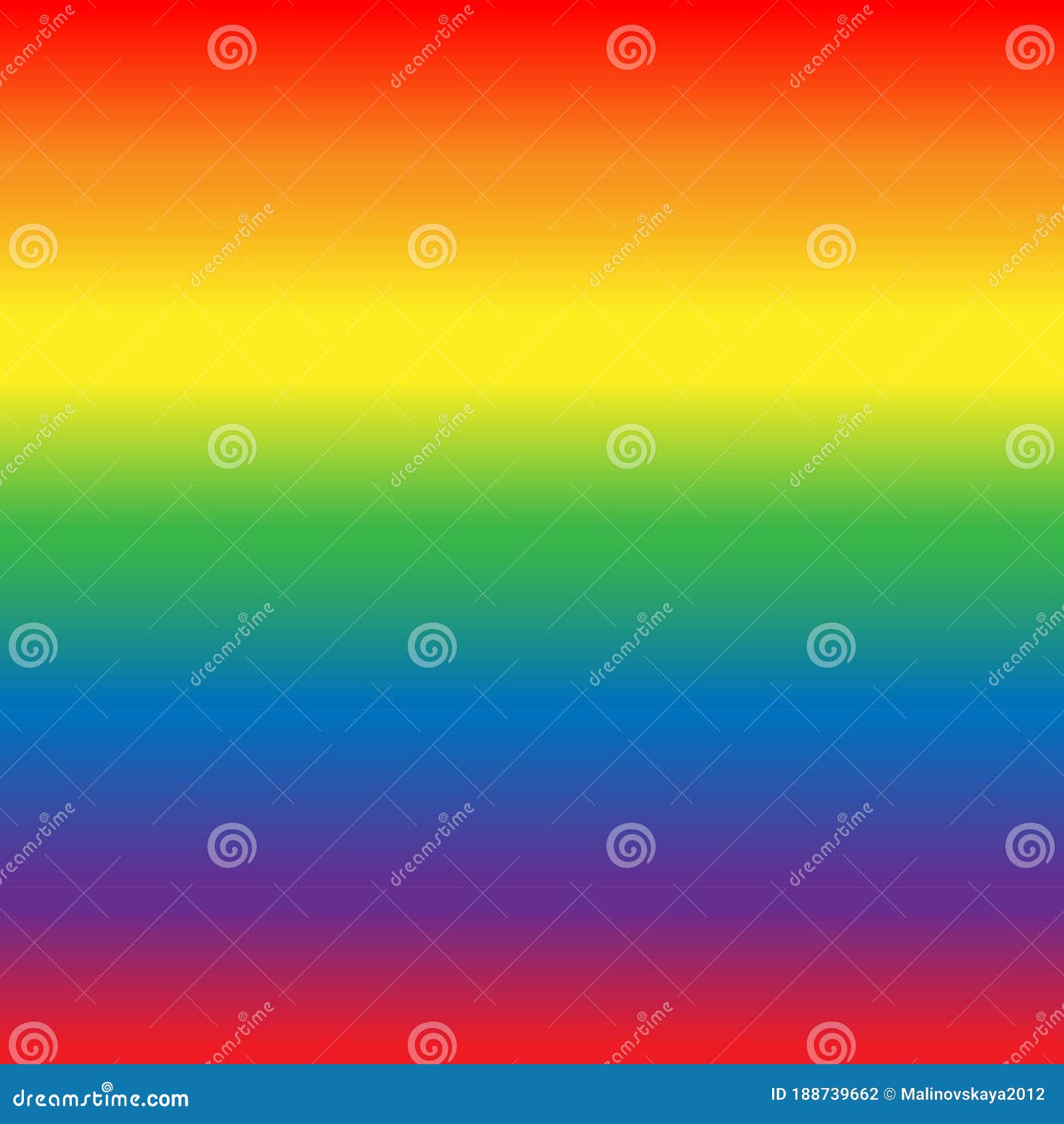 Rainbow, a Spectrum of Seven Seamlessly Shifting Colors, Colorful ...