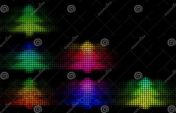 Rainbow spectrum trees stock image. Image of bitmap, blue - 36245139