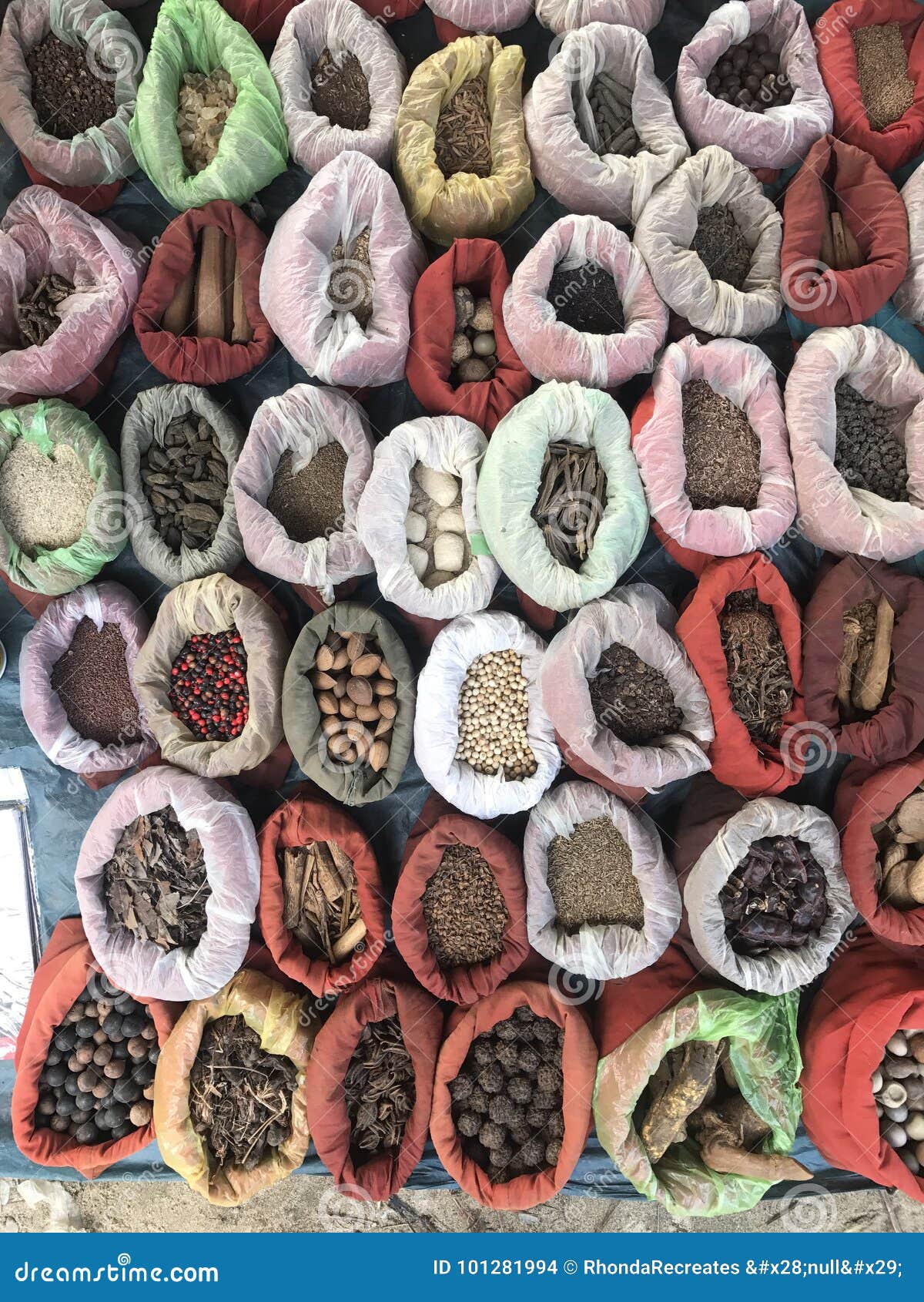 Beautiful exotic spices stock photo. Image of flavor - 101281994