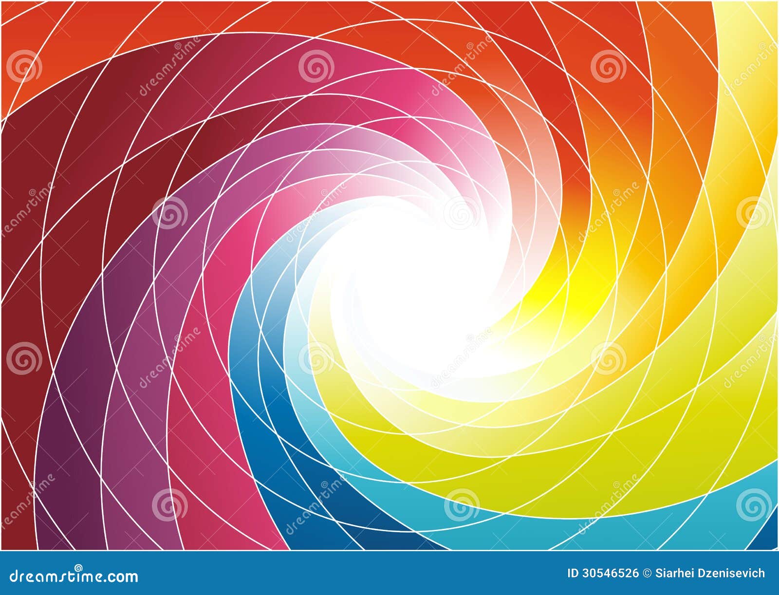 Rainbow Spiral Royalty-Free Stock Image | CartoonDealer.com #3611230