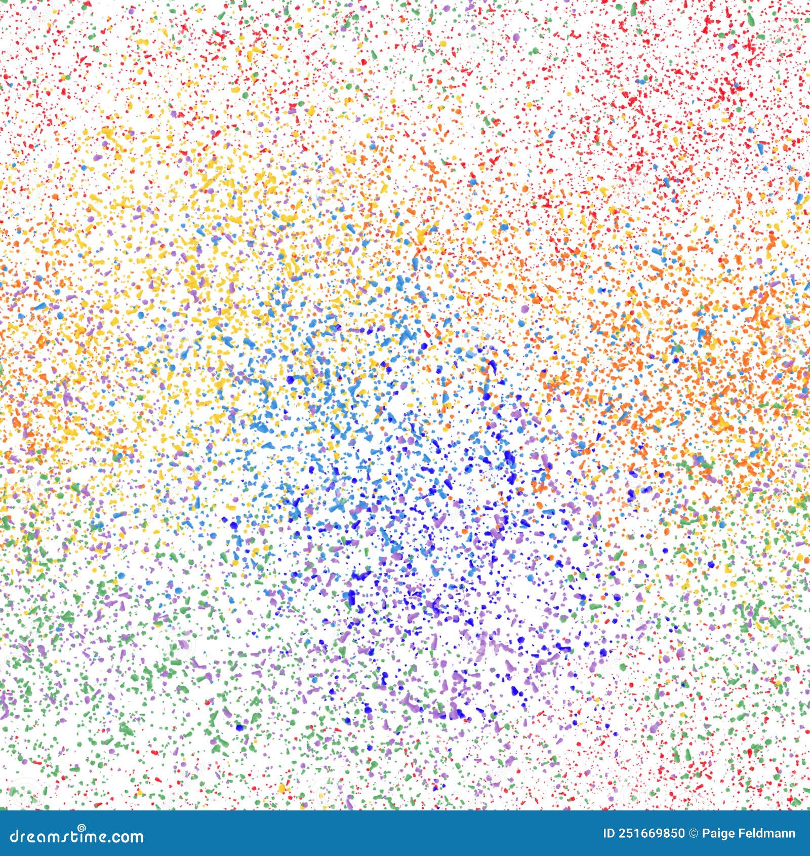 Rainbow Splatter Seamless Wallpaper Stock Illustration - Illustration ...